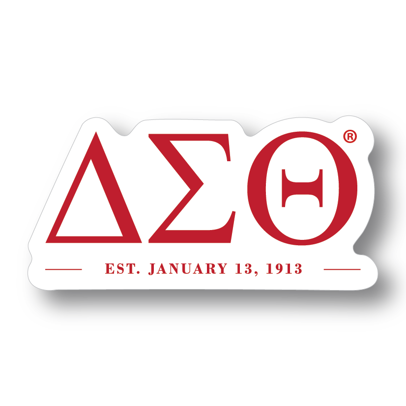 DST Greek Letters Vinyl Sticker – The Greek Penn